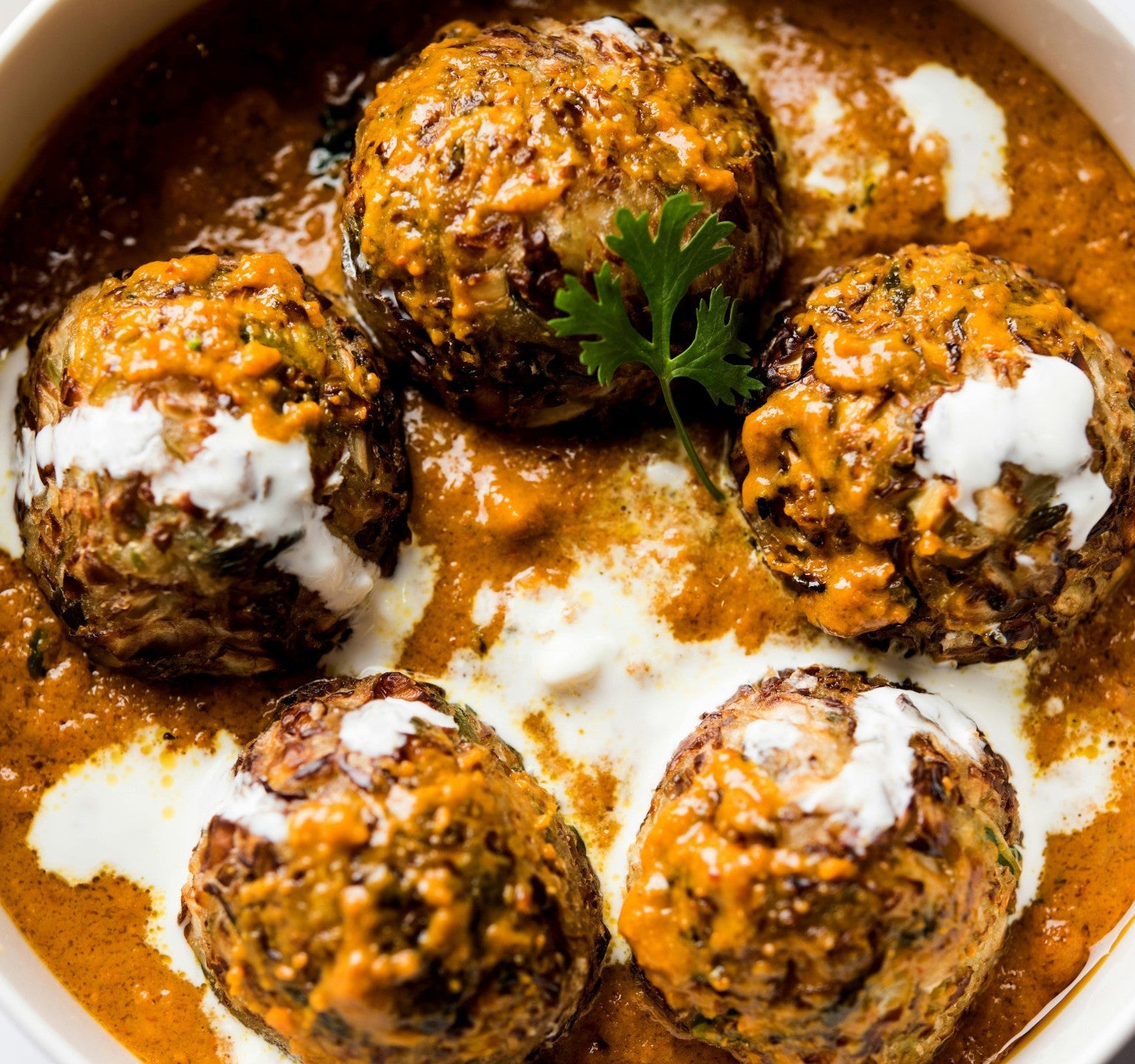 Mini Kofta Meatballs in Tomato | Ras El hanout Seasoning – La Botanique ...